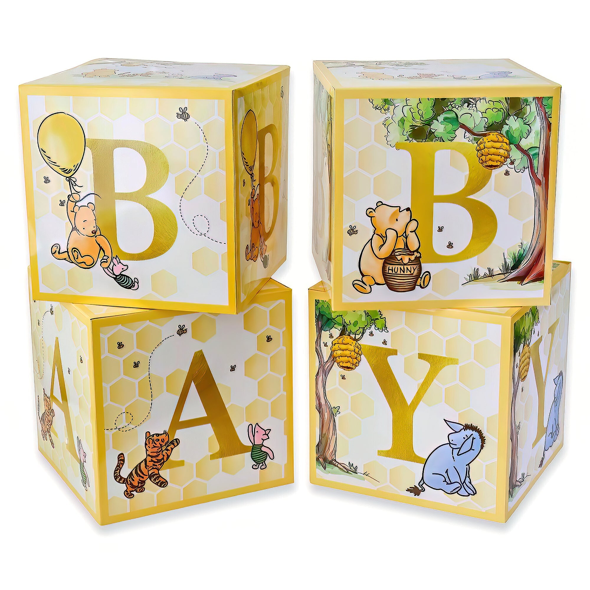 Honey Bear Baby Block Boxes – Kate Aspen