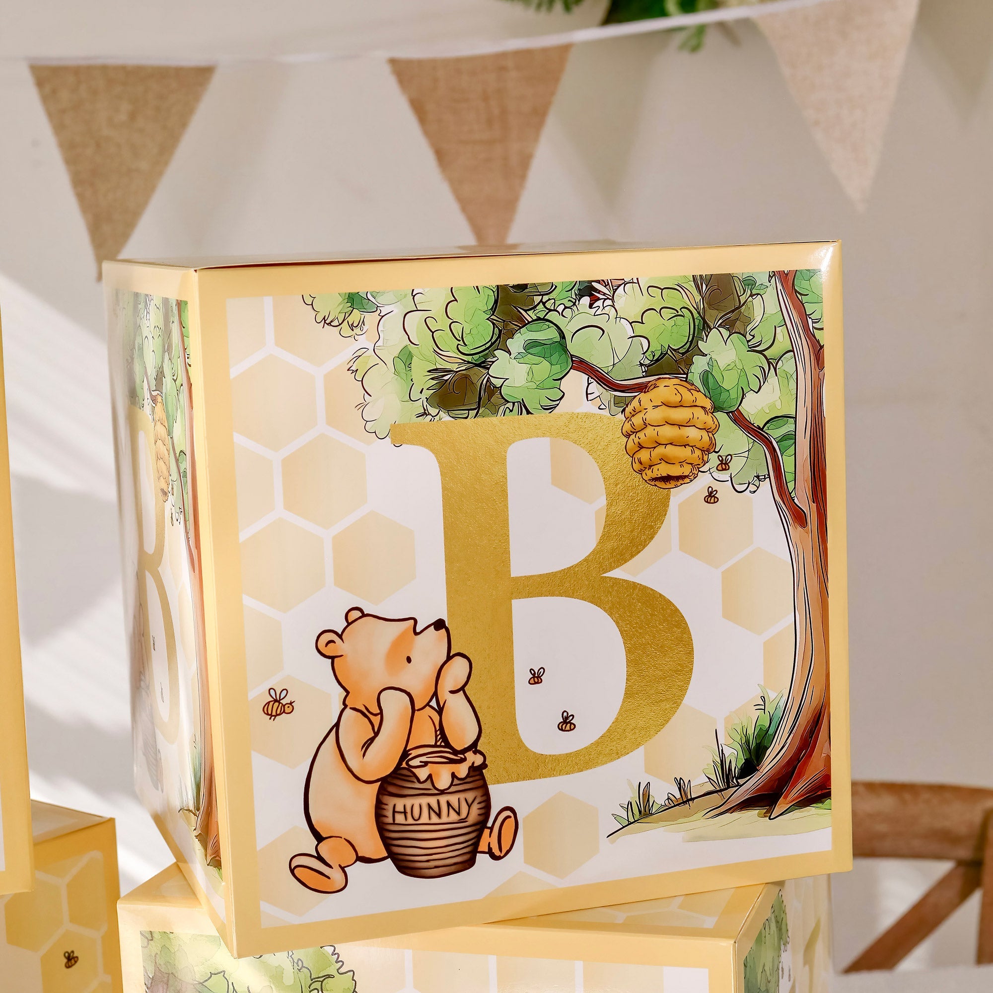 Honey Bear Baby Block Boxes – Kate Aspen