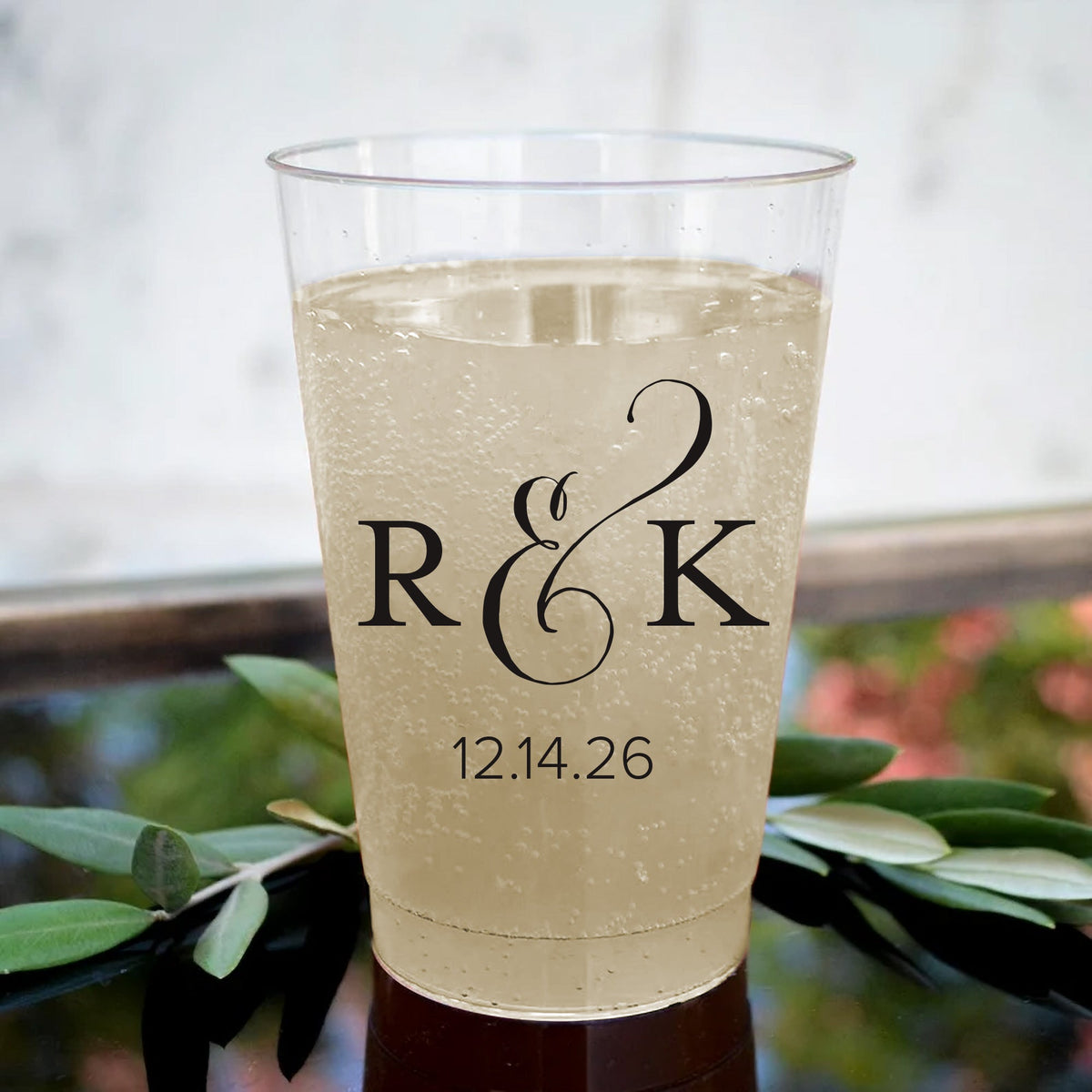 Personalized Hard Plastic Disposable Cups – Kate Aspen