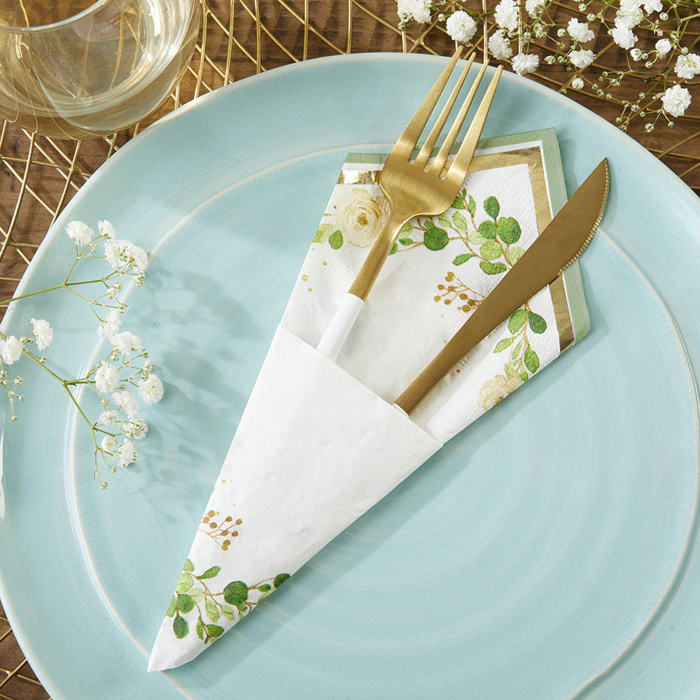 Botanical Garden 2 Ply Paper Napkins (Set of 30) – Kate Aspen