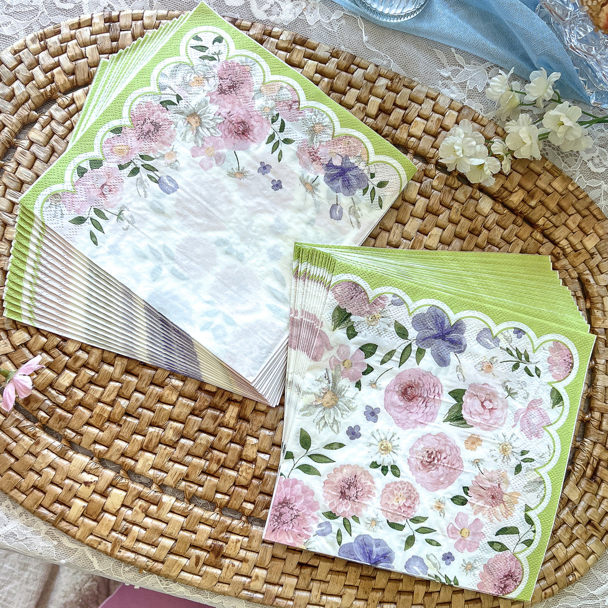 Tea Time Party 2 Ply Paper Napkins (Set of 30) – Kate Aspen